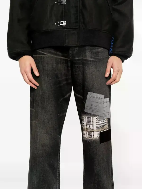 Yohji Yamamoto Nh Savage Five-pockets Jeans