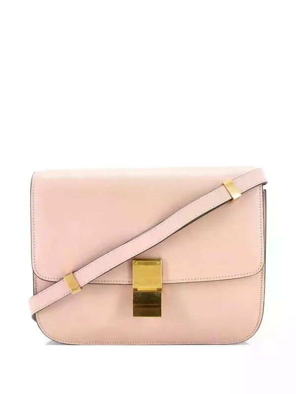 Celine Classic Box Bag Smooth Leather Medium - Pink