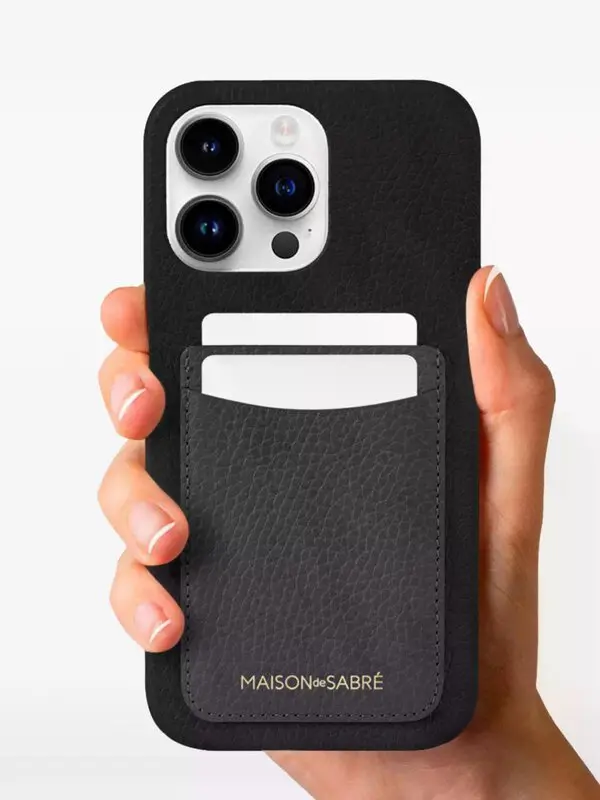 MAISON DE SABRE Leather Iphpne 14 Pro Max Phone Case
