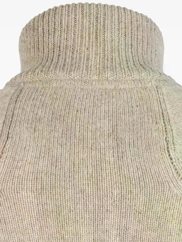 Sease Half-zip High-neck Sweater