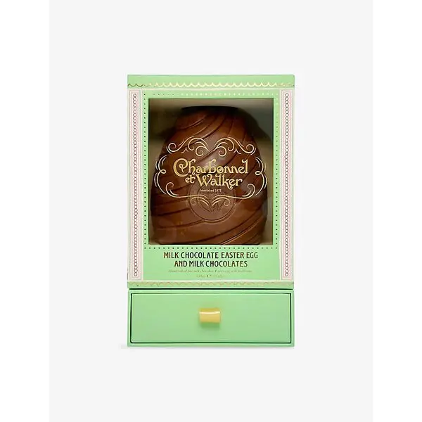 CHARBONNEL ET WALKER Milk Chocolate Egg With Milk Chocolate Truffles 335g - One-color