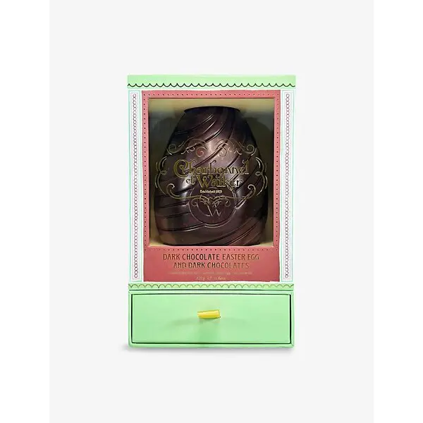CHARBONNEL ET WALKER Dark Chocolate Egg With Dark Chocolate Truffles 335g - One-color