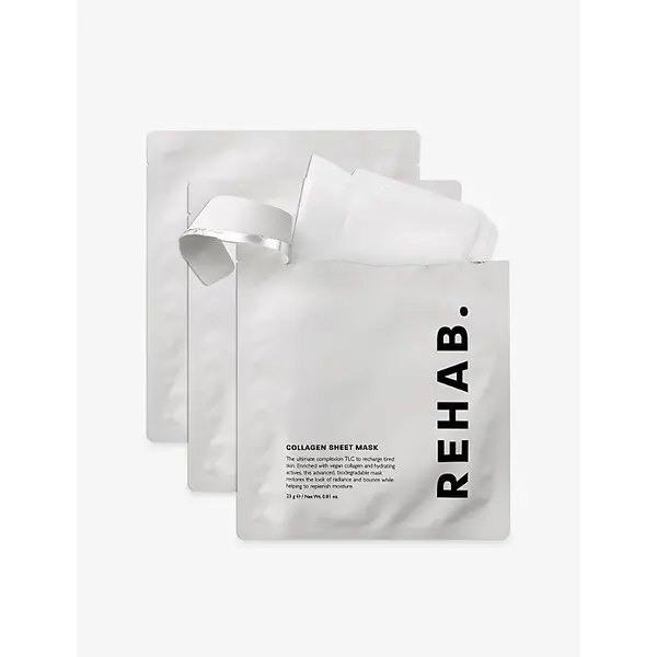 REHAB Collagen Sheet Mask Set Of Three