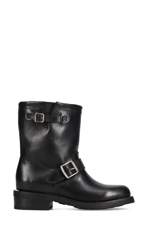 THE FRYE COMPANY Viv Short Engineer Boot - Black