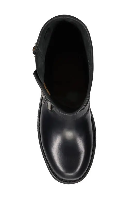THE FRYE COMPANY Viv Short Engineer Boot - Black