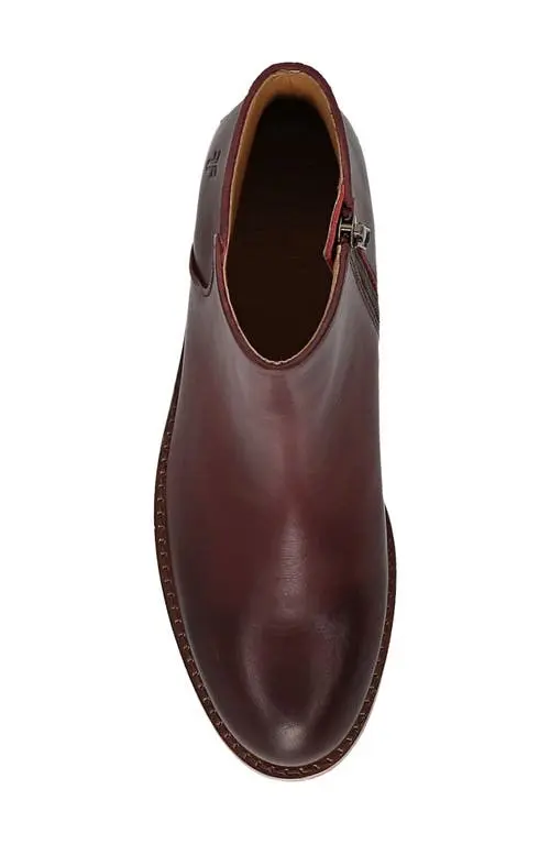 THE FRYE COMPANY Carson 2 Piping Bootie - Merlot