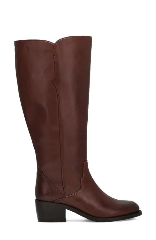 THE FRYE COMPANY Carson 2 Piping Knee High Boots - Saddle
