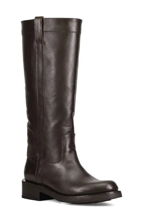 THE FRYE COMPANY Knee High Riding Boot - Dark Brown