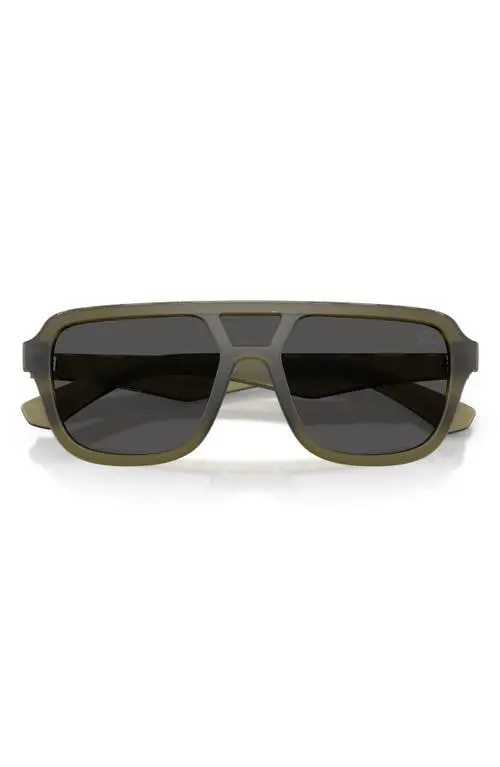 Burberry 128mm Pilot Sunglasses