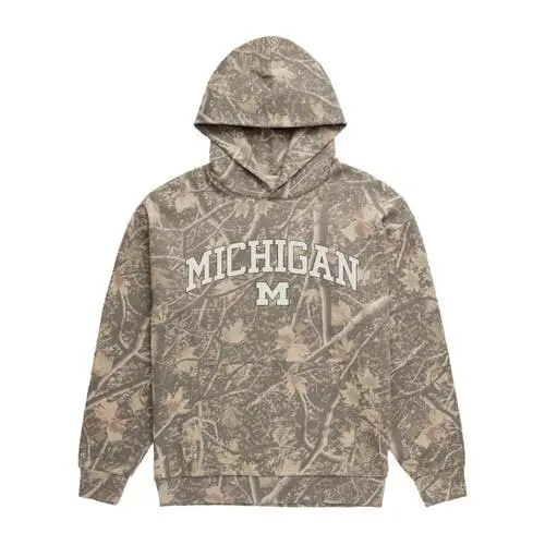 USCAPE APPAREL Michigan Wolverines Camouflage Fleece Hoodie - Camo