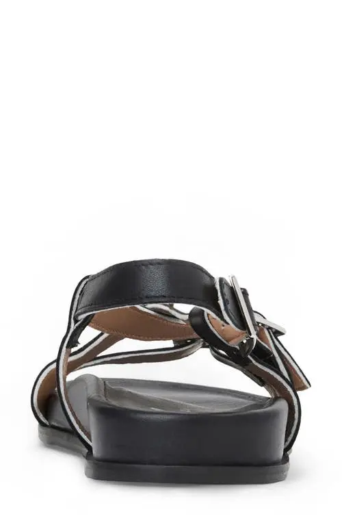 Bruno Magli Gianna Slingback Sandal - Black Nappa
