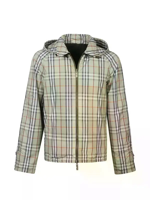 Burberry Check Hooded Jacket