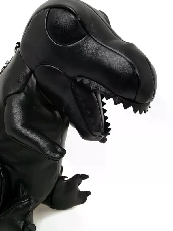 Mihara Yasuhiro Dolls Dinosaur Shoulder Bag - Black
