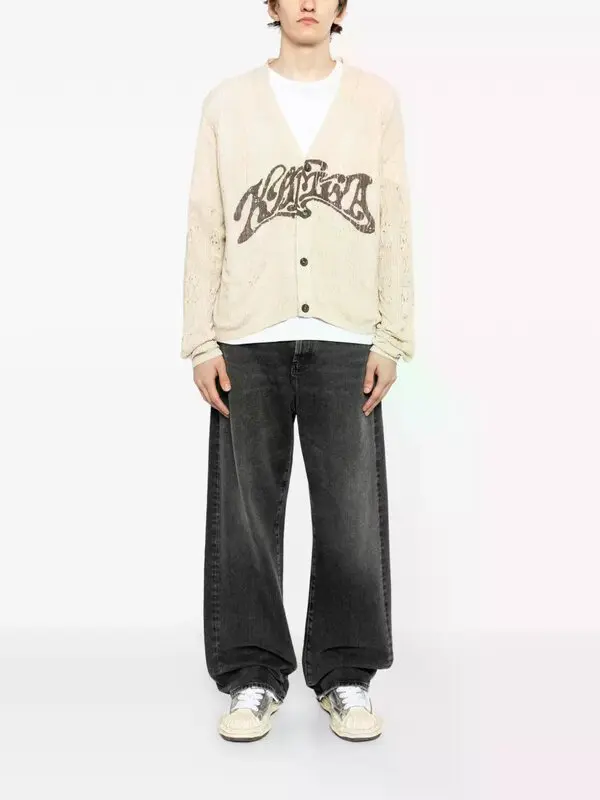 KAMIYA Wavy Cardigan