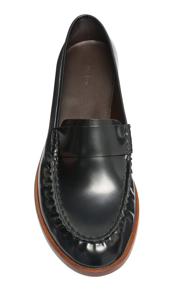 THE ROW Leather Loafers