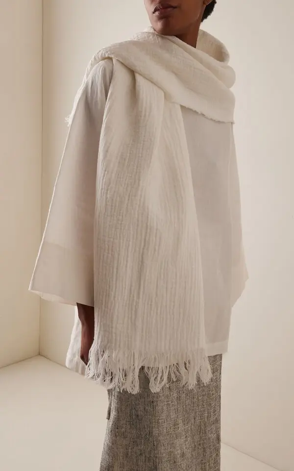 THE ROW Kastel Linen Scarf