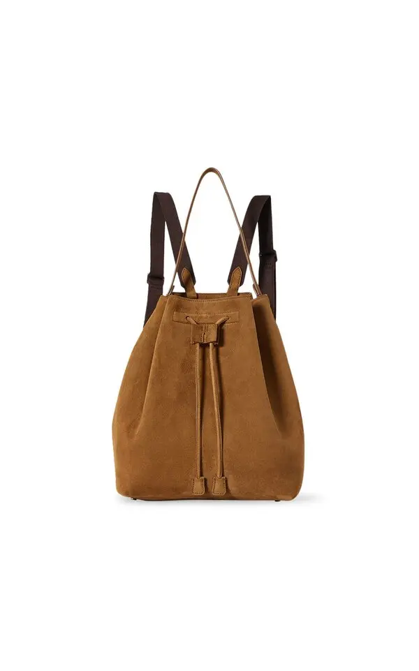 THE ROW Suede Backpack 9