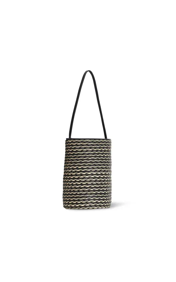 THE ROW Small N/s Beau Raffia Tote Bag - Multi