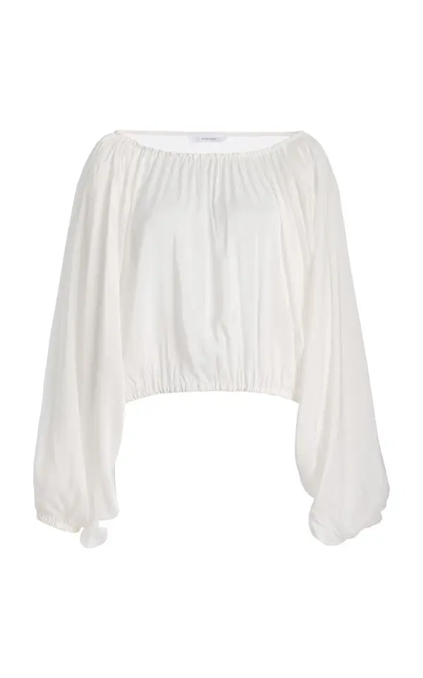 Bondi Born Cremona Balloon Top - White