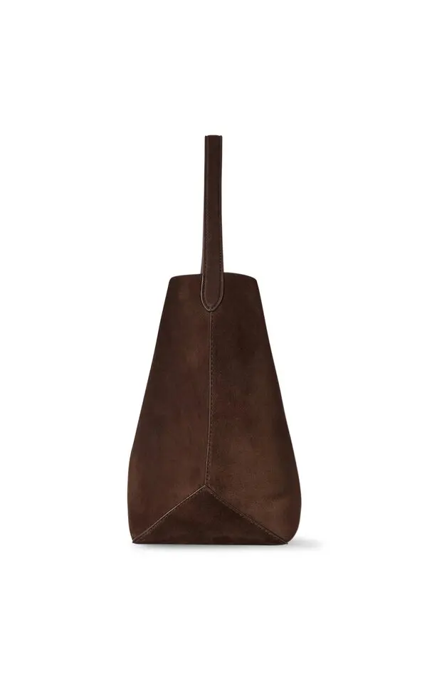 THE ROW Medium N/s Park Edge Suede Tote Bag
