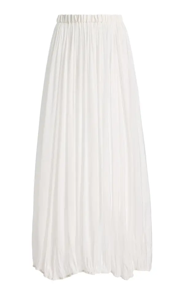 Bondi Born Cremona Balloon Maxi Skirt - White