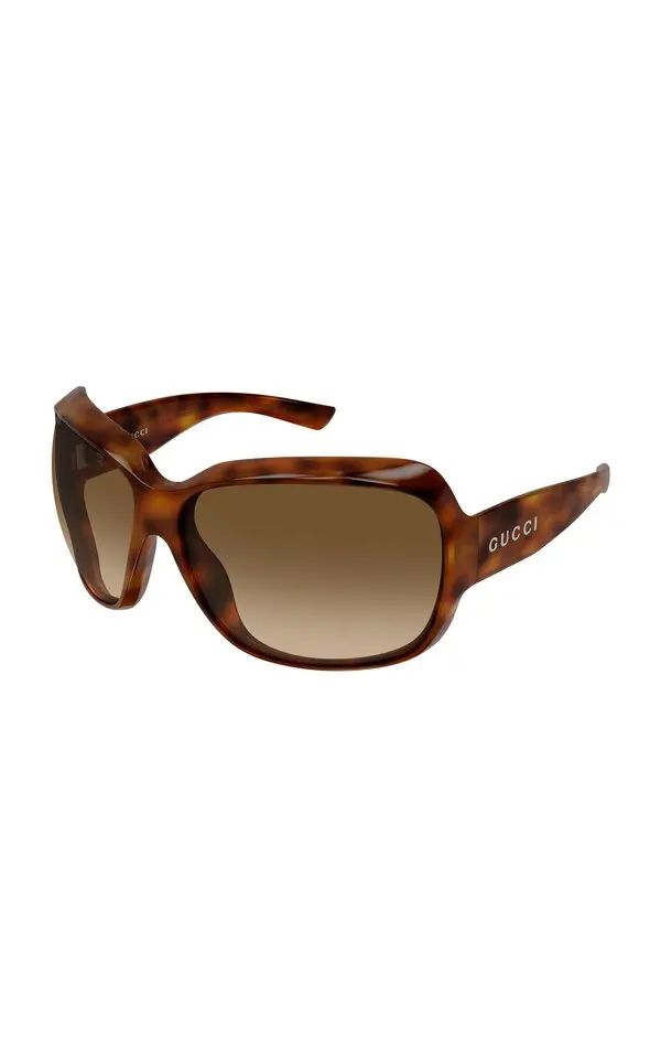 Gucci Acetate Mask-frame Sunglasses