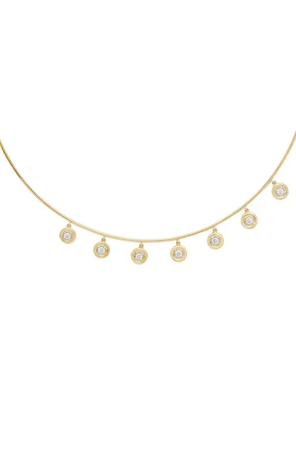 Jamie Wolf 18k Yellow And White Diamond Necklace - Gold