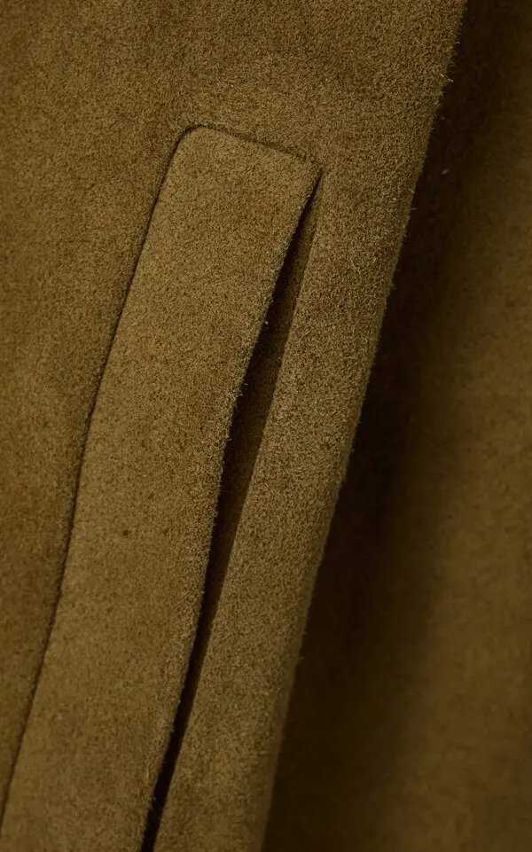 SLOAN Suede Bomber Jacket