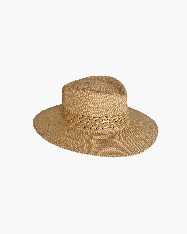 Eric Javits Mr. Squishee Bayou Fedora - Natural