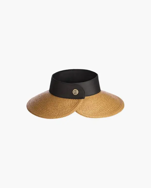Eric Javits Squishee® Halo Visor - Natural Black
