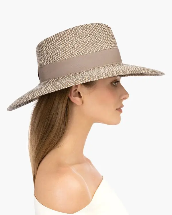 Eric Javits Daphne Fedora Hat - Navy