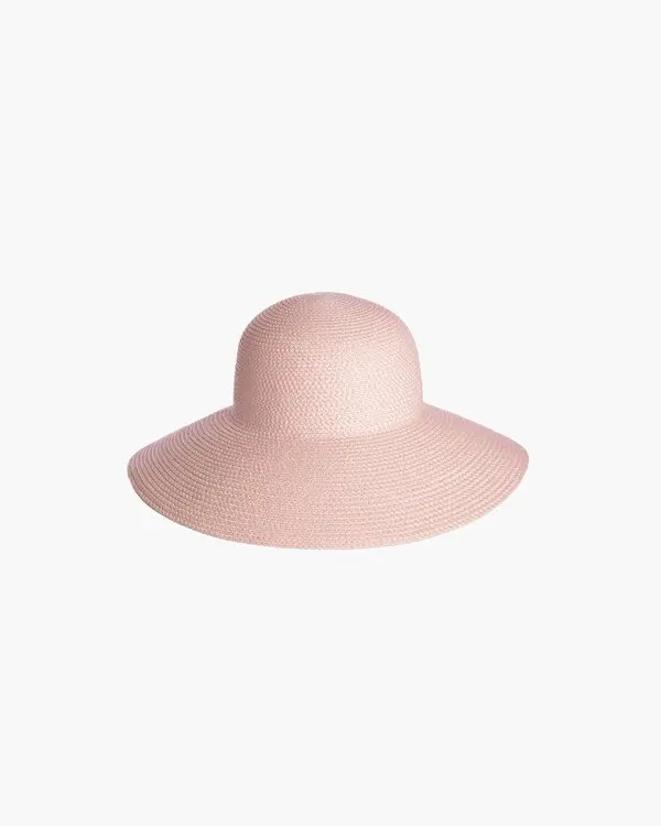 Eric Javits Hampton Squishee Straw Hat - Baby Pink