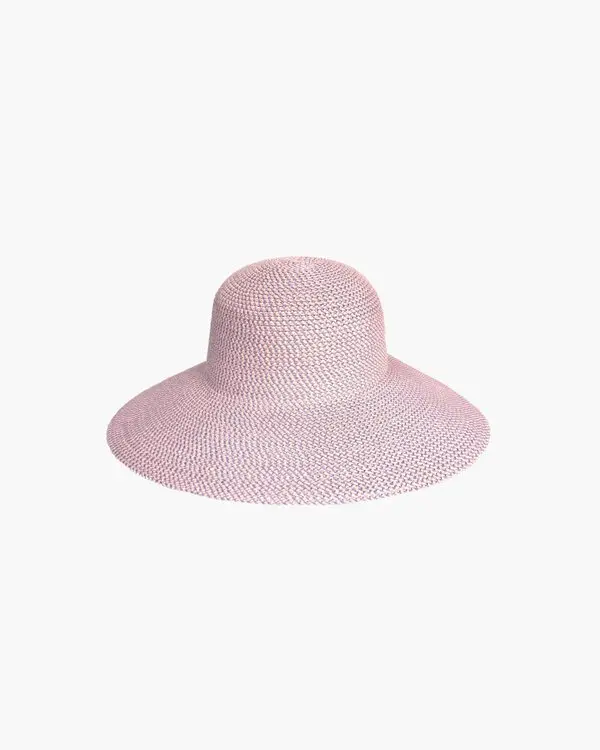 Eric Javits Hampton Squishee Straw Hat - Pink Opal