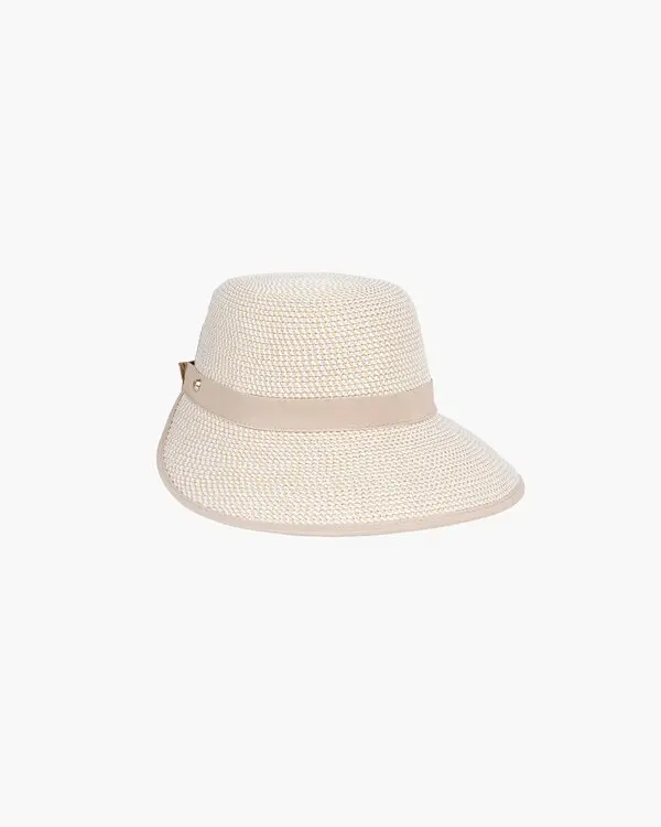 Eric Javits Sunbust Visor - White Mix