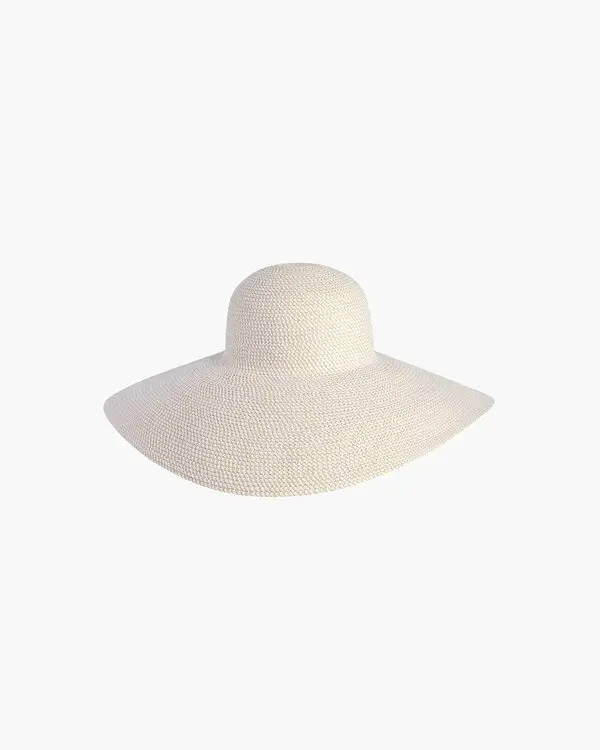 Eric Javits Floppy Sun Hat - White Mix