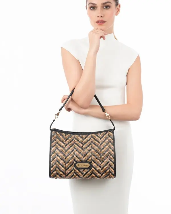 Eric Javits Zip Pouch - Peanut