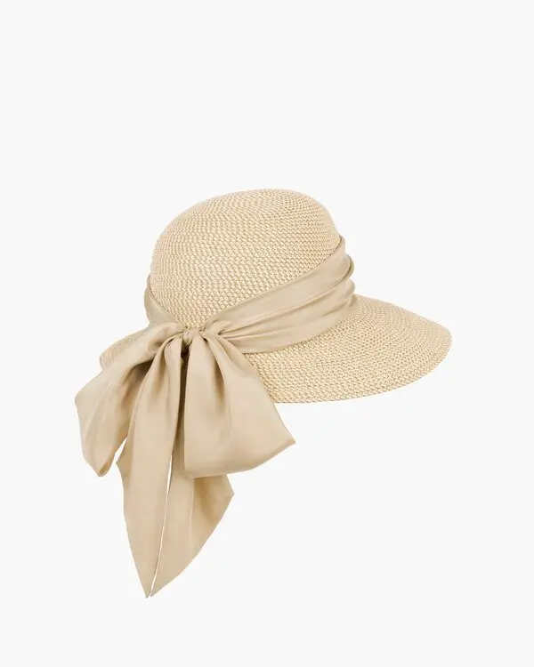 Eric Javits Luxury Squishee Sun Hat - Peanut