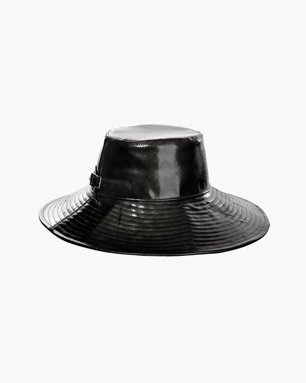 Eric Javits Driptidoo Wide Brim Rain Hat - Originalblack