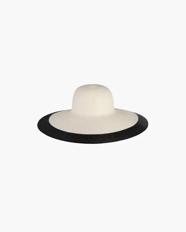Eric Javits Francoise Ii Sun Hat - Cream Black