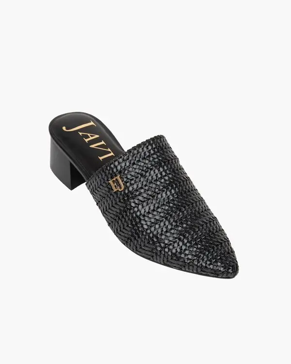 Eric Javits Aura Mule - Black