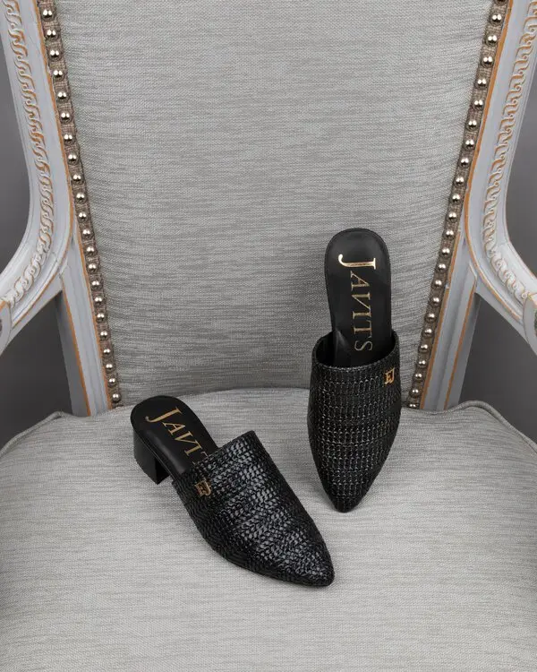 Eric Javits Aura Mule - Black