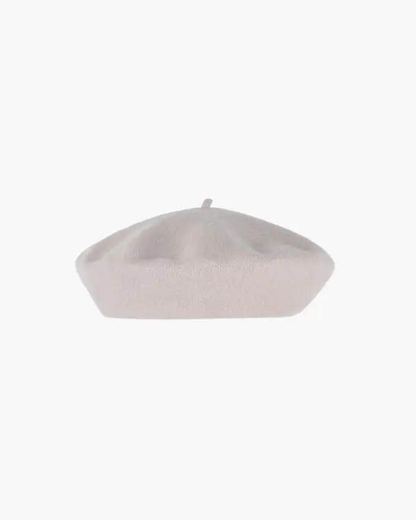 Eric Javits Wool Beret - Bisque