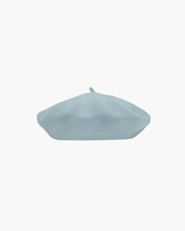 Eric Javits Wool Beret - Powder Blue