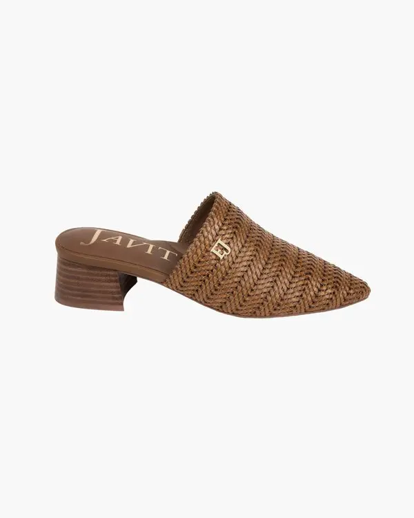 Eric Javits Aura Mule - Saddle