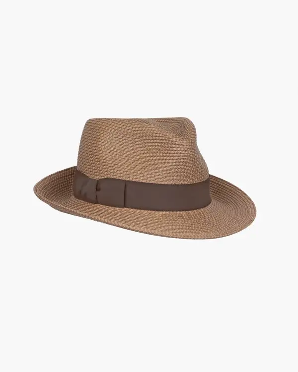 Eric Javits Classic Summer Fedora Upf 50 - Cafe