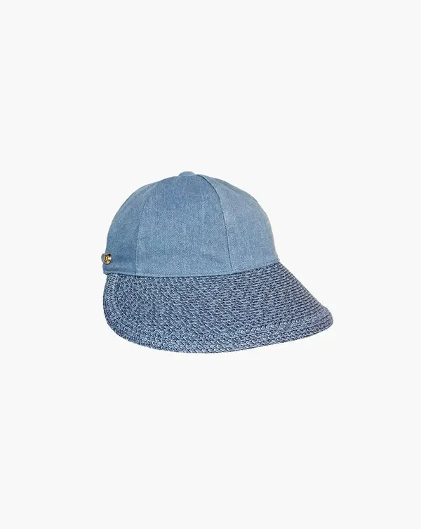 Eric Javits Sporty Visor - Denim