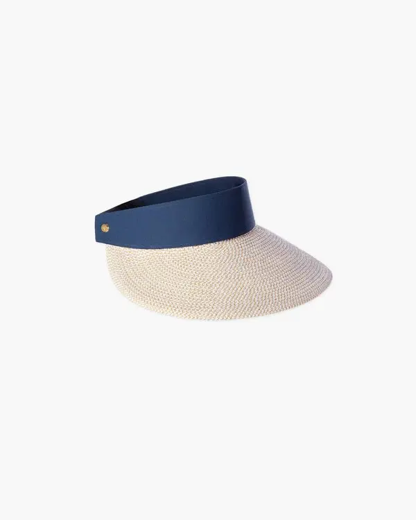 Eric Javits Champ Ii Visor - Barnacle/navy