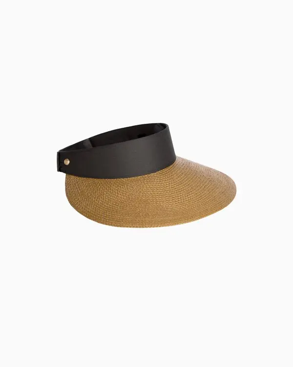 Eric Javits Champ Ii Visor - Natural/black