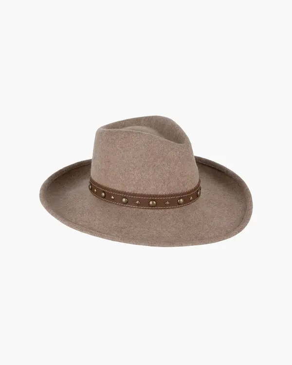 Eric Javits Water-repellent Wool Felt Hat - Almondine