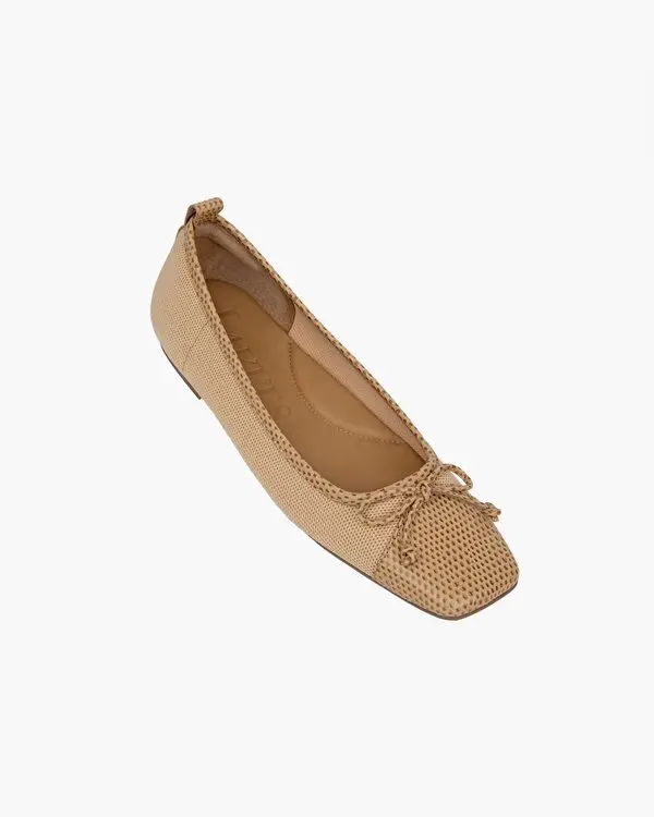 Eric Javits Parris Ballet Flat - Peanut